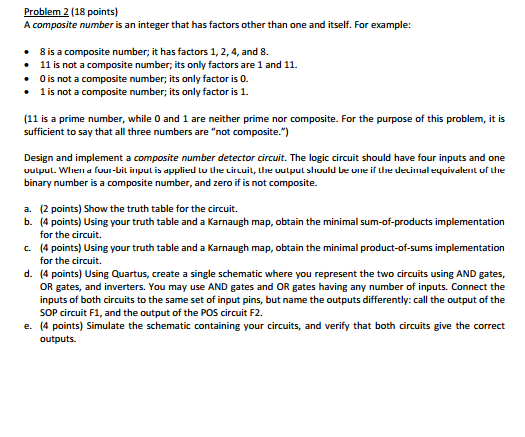 Solved A composite number is an integer that has factors | Chegg.com