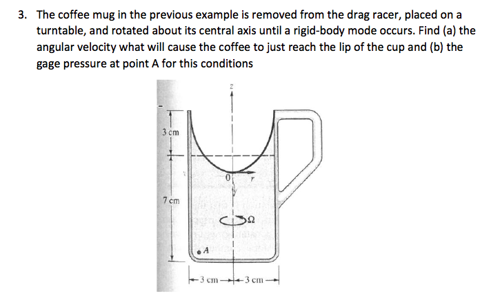 The coffee mug in the previous example is removed | Chegg.com