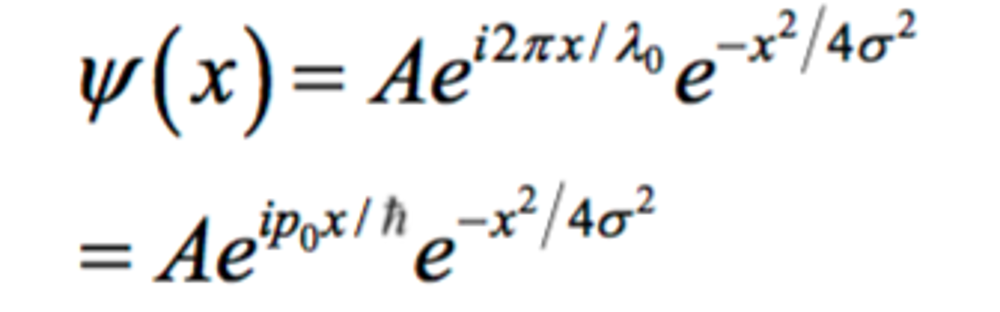 We can build a wave function that has a typical | Chegg.com