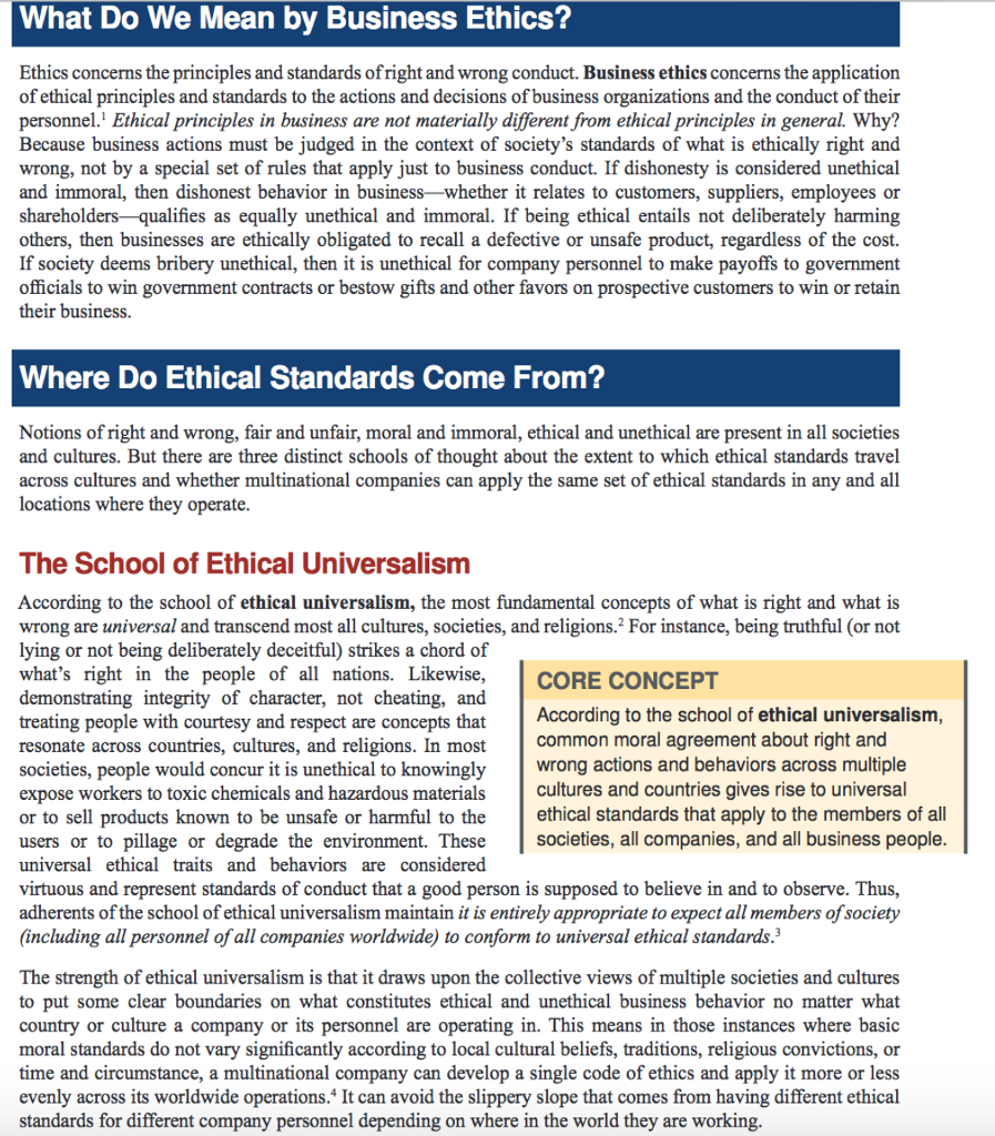 Solved CHAPTER 9 Strategy, Ethics, and Social Responsibility | Chegg.com