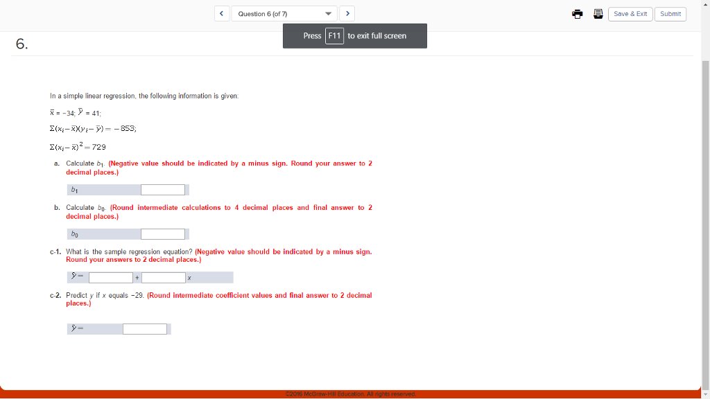 Solved In a simple linear regression, the following | Chegg.com