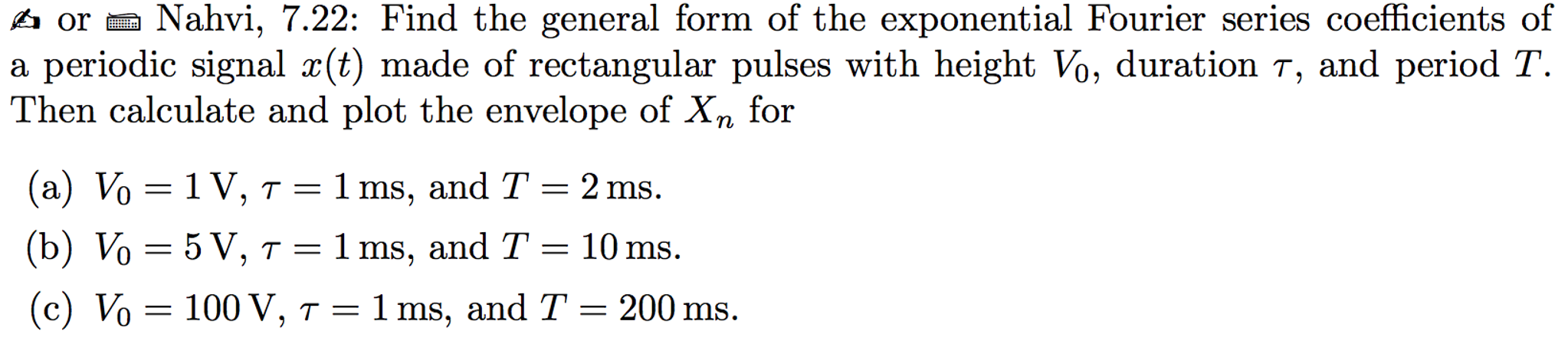 Solved Find The General Form Of The Exponential Fourier Chegg solved-find-the-general-form-of-the-exponential-fourier-chegg