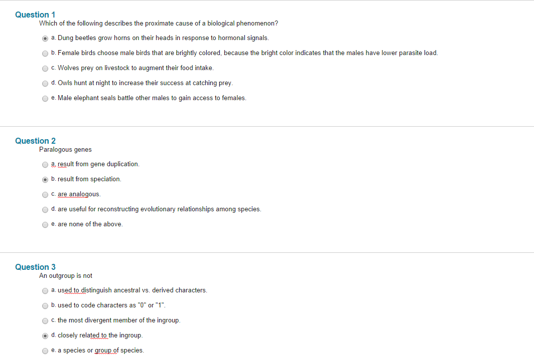 Solved I would like to double check my answers. What are the | Chegg.com