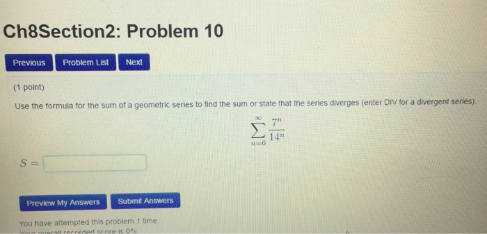 Solved Use the formula tor the sum of a geometric series to | Chegg.com