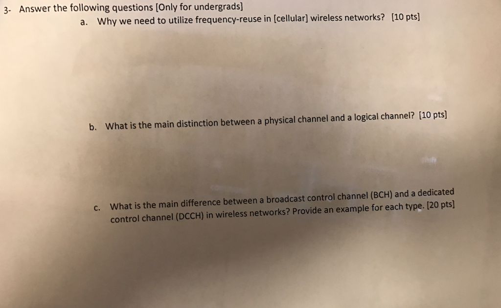 Solved Why we need to utilize frequency-reuse in [cellular] | Chegg.com