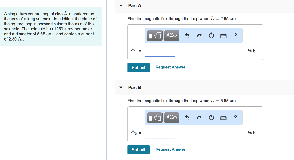 Solved Part A A single-turn square loop of side L is | Chegg.com