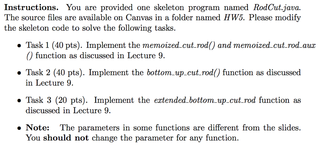 Solved Instructions. You are provided one skeleton program | Chegg.com