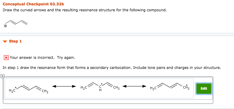 Solved Draw the curved arrows and the resulting resonance | Chegg.com