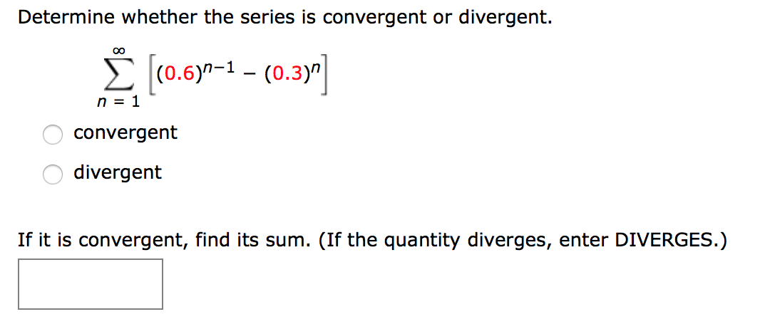 Solved Determine whether the series is convergent or | Chegg.com