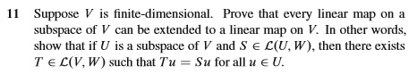 Solved Suppose V is finite-dimensional. Prove that every | Chegg.com