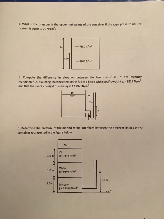 Solved HOMEWORK 1 1 The bucket problem Consider the three | Chegg.com