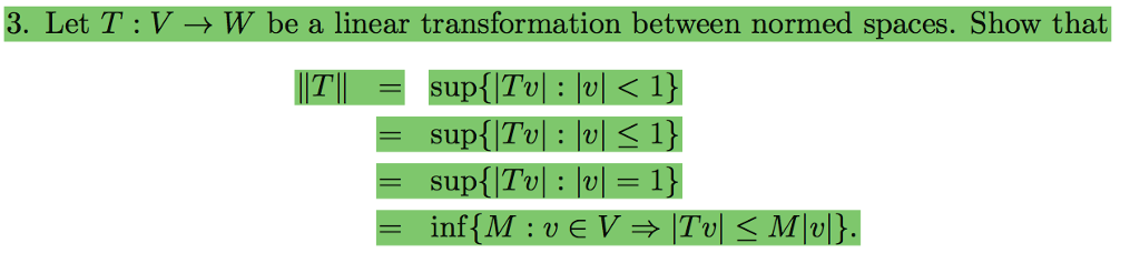 Solved Let T: V rightarrow W be a linear transformation | Chegg.com