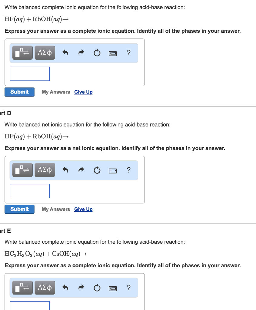 Solved Write balanced complete ionic equation for the | Chegg.com