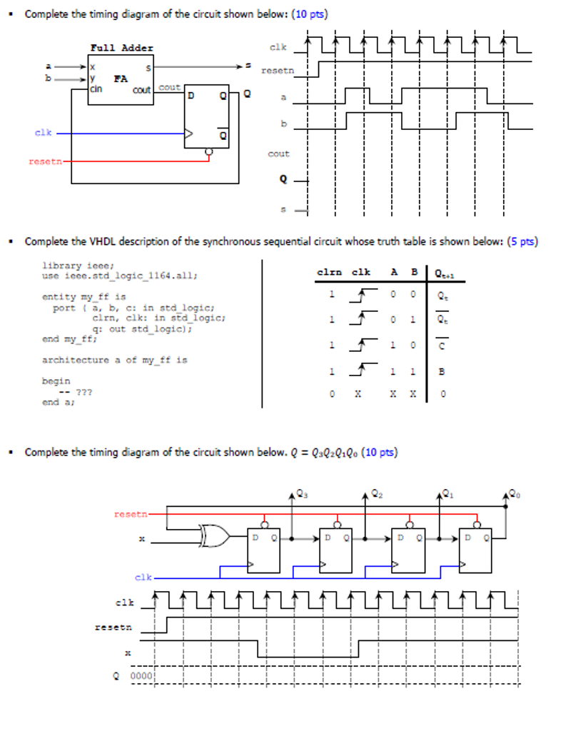 Timing Circuits Schematics