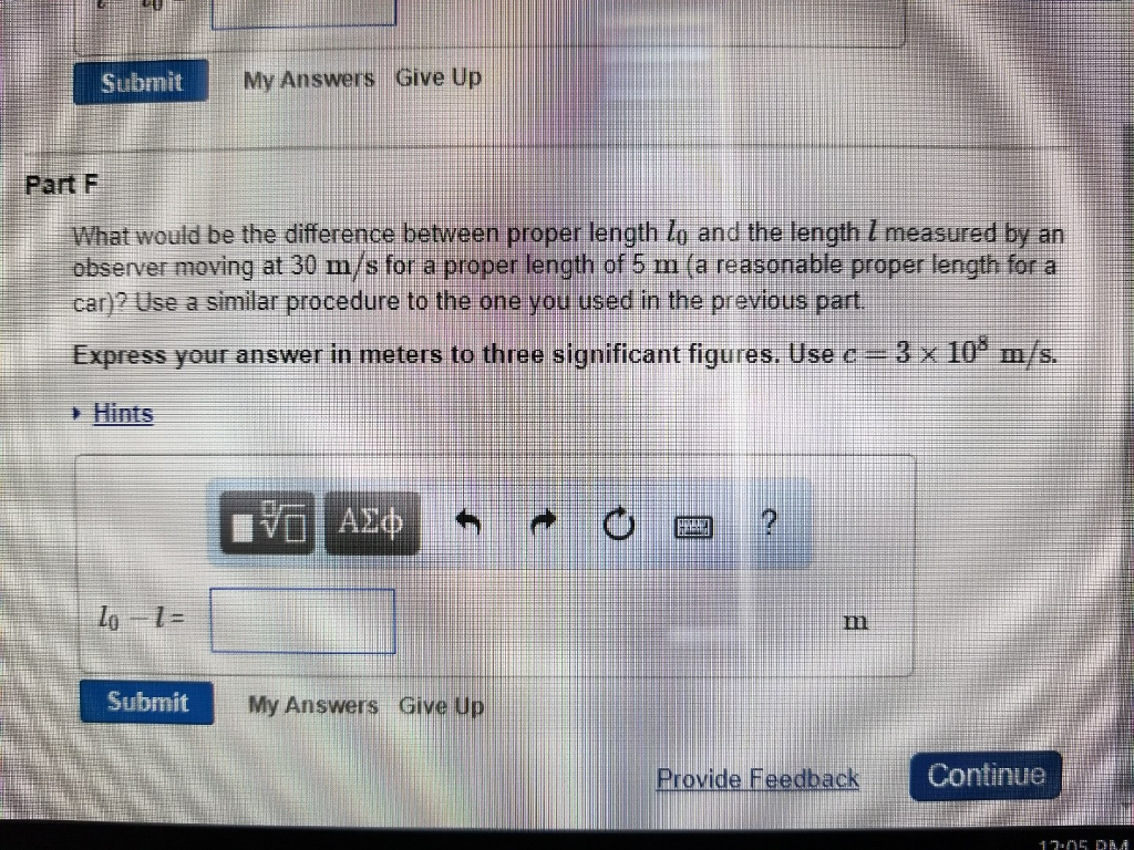 Solved What would be the difference between proper length | Chegg.com
