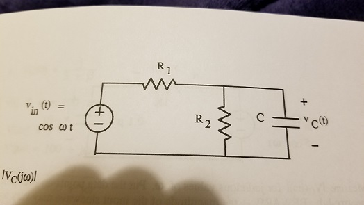 Solved For the circuit, a.) use a phasor transformed circuit | Chegg.com