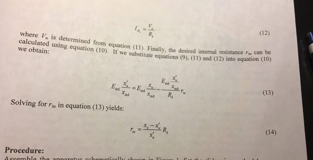 Solved 1. Show that equation (14) follows from equation (13) | Chegg.com