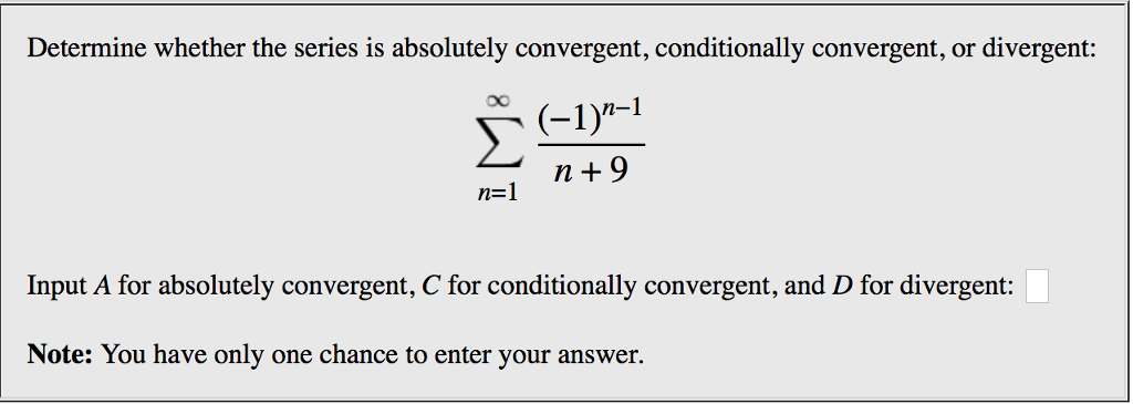 Solved Determine Whether The Series Is Absolutely