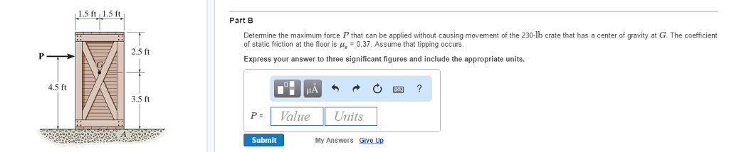 Solved Determine The Maximum Force P That Can Be Applied