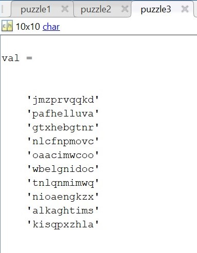 Function Name: wordSearch Inputs: 1. (char) The | Chegg.com