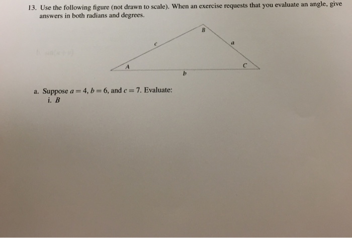 Solved Use the following figure (not drawn to scale). When | Chegg.com