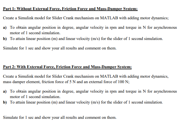 Solved Question 2: Displacement, Velocity and Acceleration | Chegg.com