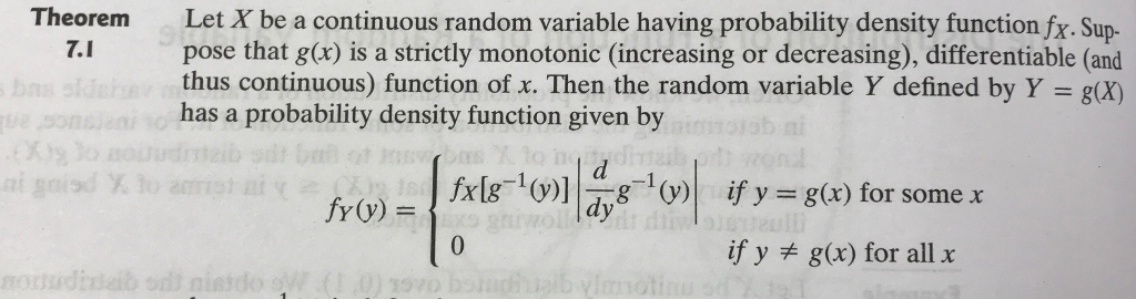 Solved Let X ~ exponential(lambda), and let Y = e^x. (a) | Chegg.com