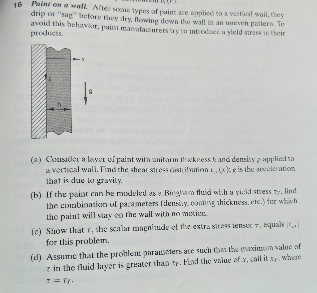 16 u uuuii U, ). Paint on a wall. After some types of | Chegg.com