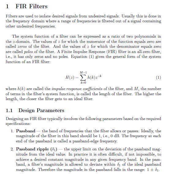 Solved Filters are used to isolate desired signals from | Chegg.com