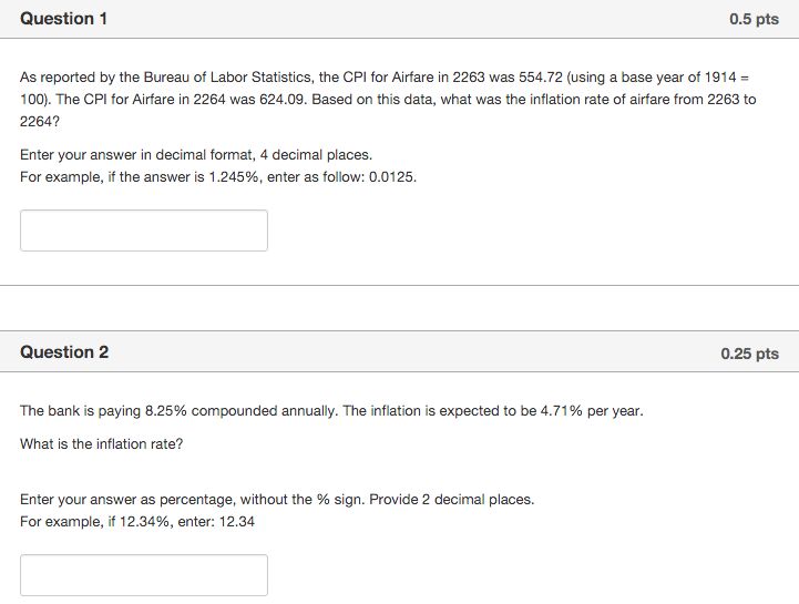 Solved As reported by the Bureau of Labor Statistics, the | Chegg.com