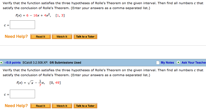 Solved Verify That The Function Satisfies The Three