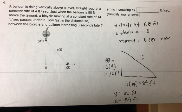 A Balloon Is Rising Vertically Above A Level Straight - vrogue.co A Balloon Is Rising Vertically Above A Level Straight - vrogue.co