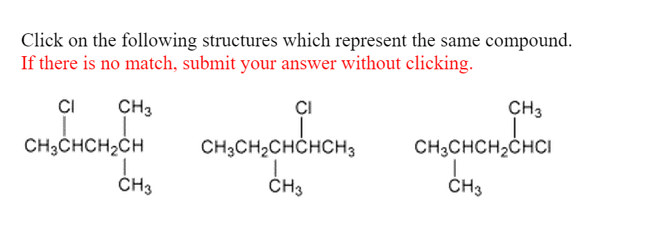 Solved Click on the following structures which represent the | Chegg.com