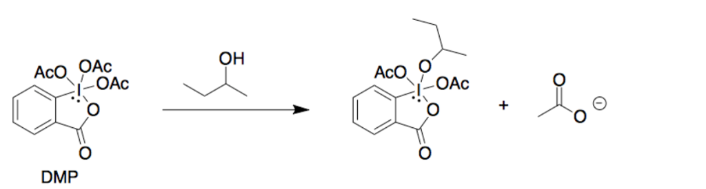 Solved Dess-Martin periodinane (DMP) is an oxidizing agent | Chegg.com