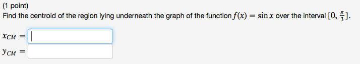 Solved Find the centroid of the region lying underneath the | Chegg.com