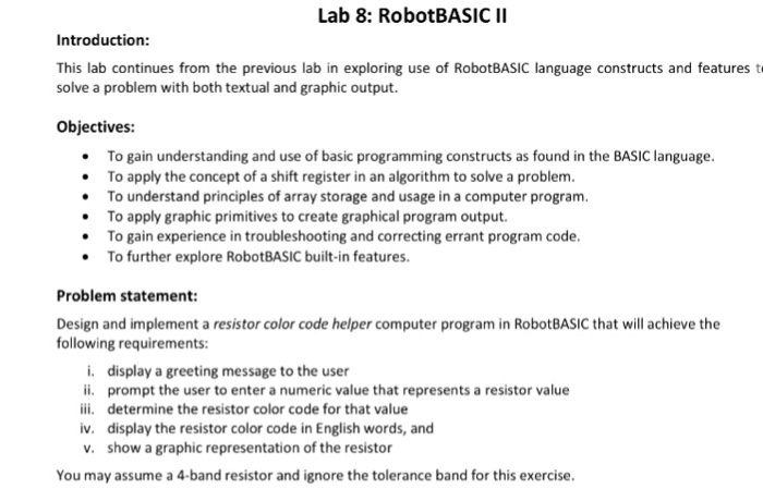 Solved This lab continues from the previous lab in exploring | Chegg.com