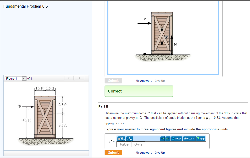 Solved Determine the maximum force | Chegg.com