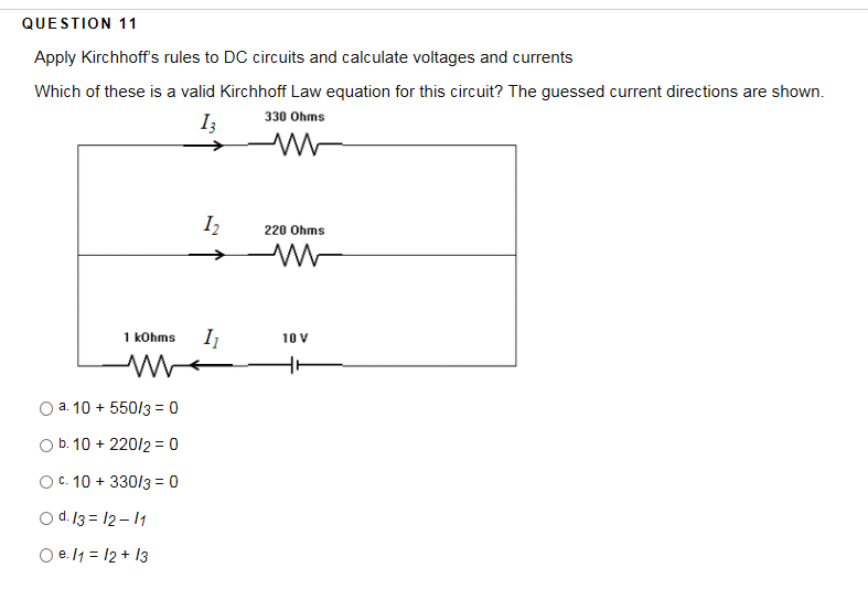 Solved Apply Kirchhoff's rules to DC circuits and calculate | Chegg.com