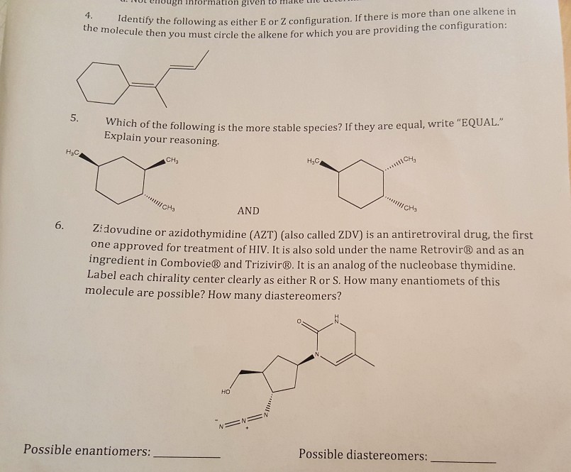 Solved ot enough inrormation giveh to make te the following | Chegg.com