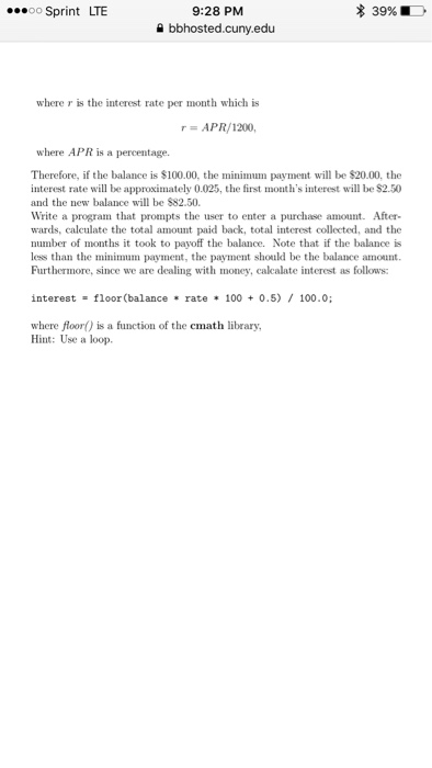 Solved using c++, Java or C # program, a code using a while | Chegg.com