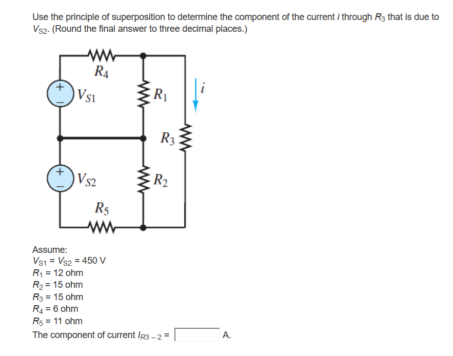 Solved Use the principle of superposition to determine the | Chegg.com