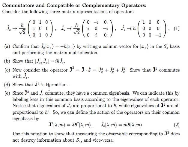 Solved Commutators and Compatible or Complementary | Chegg.com