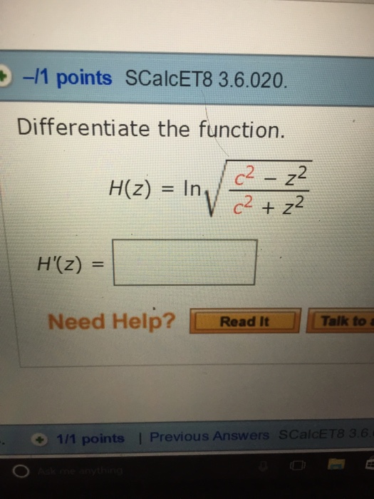 solved-differentiate-the-function-h-z-ln-square-root-chegg