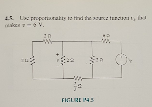 Solved 4.5 Use proportionality to find the source function | Chegg.com