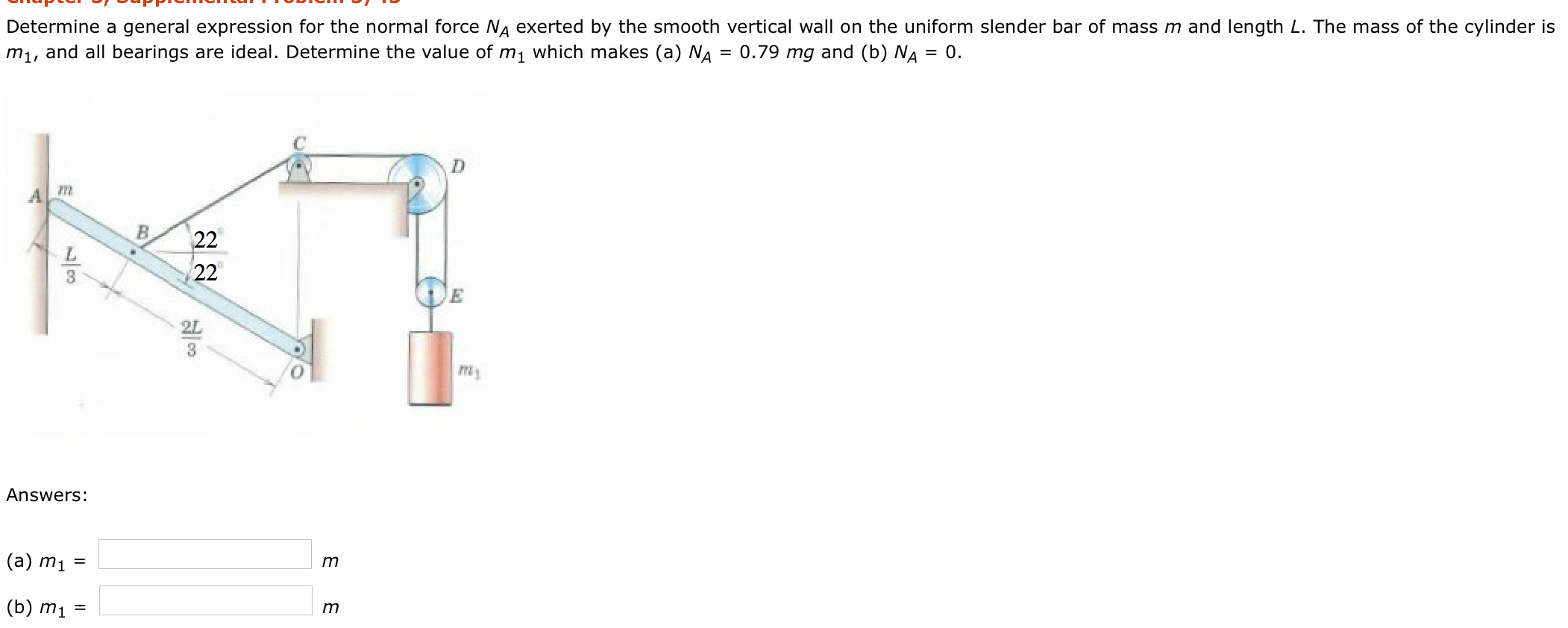 Solved Determine a general expression for the normal force | Chegg.com