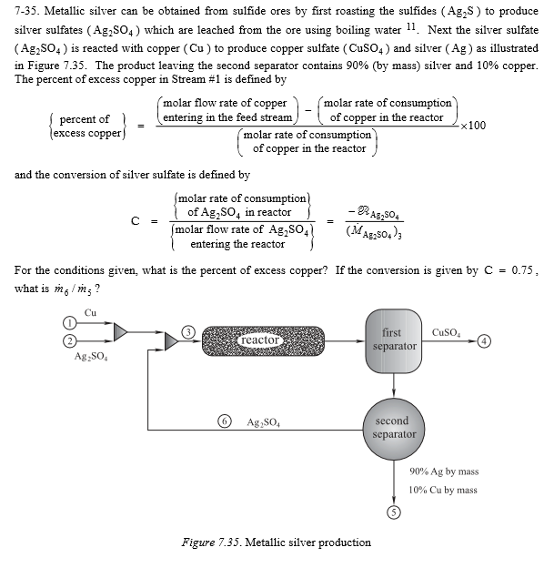 Solved Metallic silver can be obtained from sulfide ores by | Chegg.com