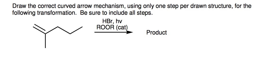 Solved Using the correct curved arrow formalism and showing | Chegg.com