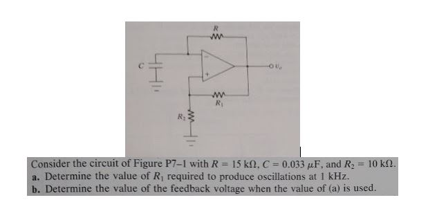 Solved o u Ri Consider the circuit of Figure P7-1 with R-| 5 | Chegg.com
