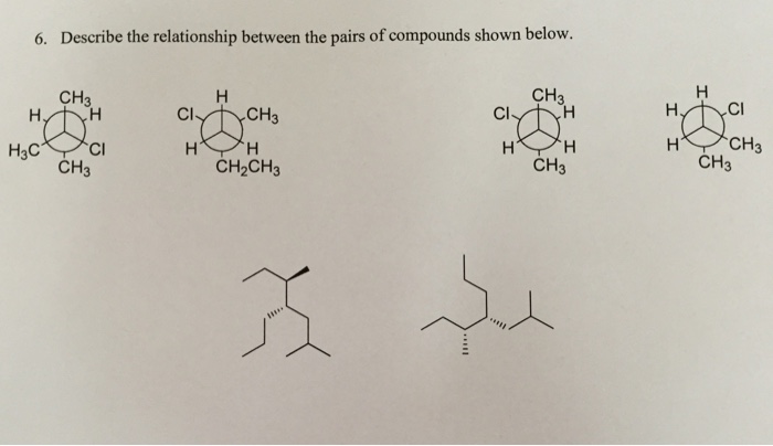 Solved Describe the relationship between the pairs of | Chegg.com