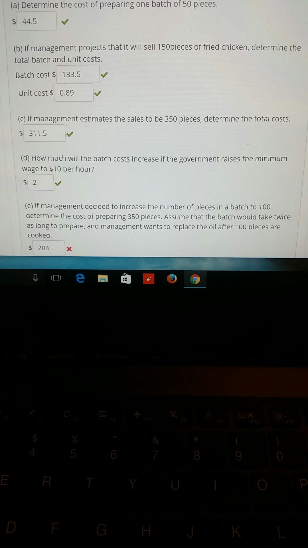 Solved Unit- and Batch-Level Cost Drivers KC, a fast-food | Chegg.com